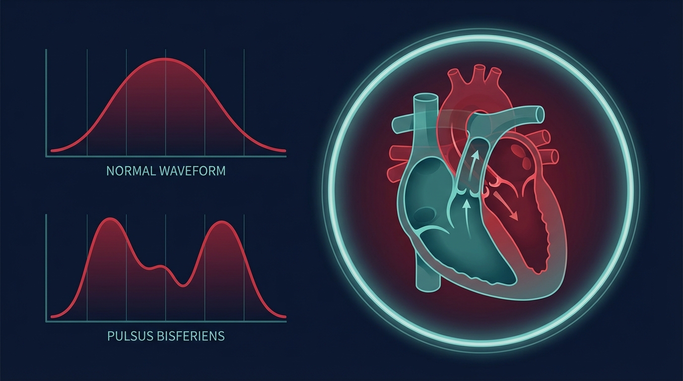 Pulsus Bisferiens: Double-Peaked Pulse Waveform, Causes, and PPG ...